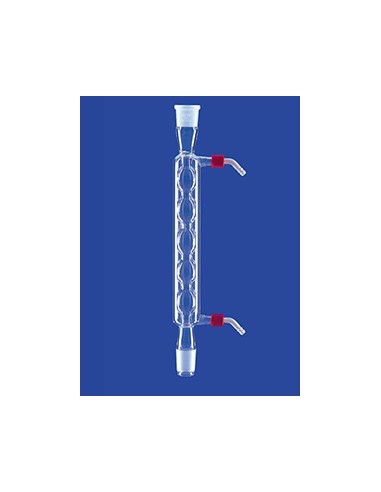 Allihn condenser NS24/29 Socket/Cone water connection GL 14 Length 250 ...